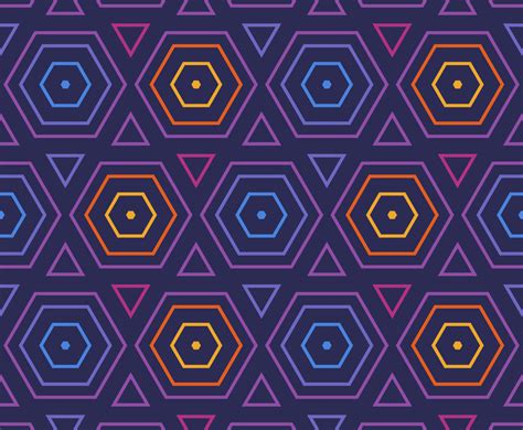 Geometric Seamless Pattern Background Vector Art And Graphics