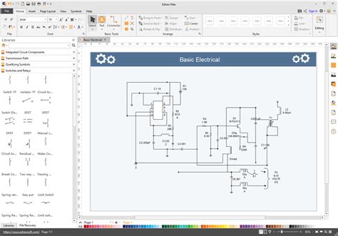 Circuit Diagram Software Electrical Diagram Software