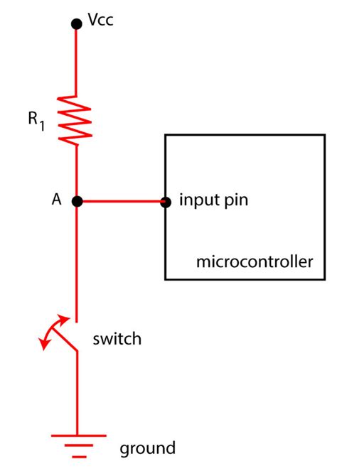Pull Up Pull Down Resistors And Interrupts Raspberry Pi Fusion Of Engineering Control