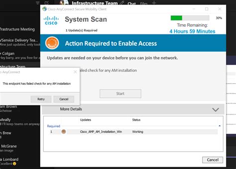 Cisco System Scan Error After Secure Endpoint Update Cisco Community