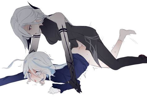 Rule 34 1futa 1girls All Fours Ambiguous Penetration Arlecchino