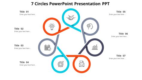7 circles powerpoint presentation ppt pptuniverse