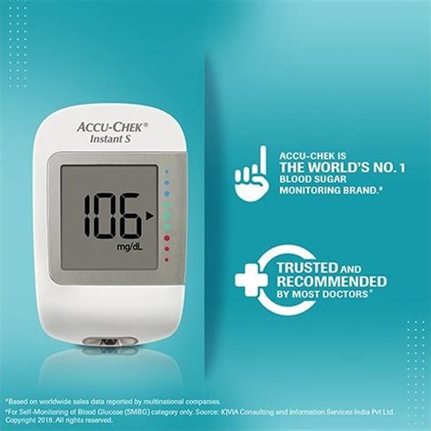 Accu Chek Digital Sugar Testing Machine For Clinic Model Name Number Instant S At ₹ 650