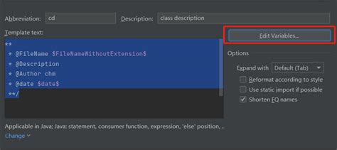 Intellij Idea中设置自动生成java类注释、方法注释接口上生成注释怎么做 Csdn博客