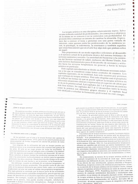 Tessa Dalley El Arte Como Terapia Pdf