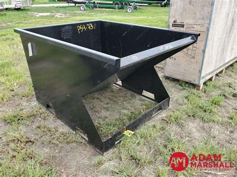Kc Dumping Hopper Equipment Attachment 1½ Yard Adam Marshall Land And Auction Llc