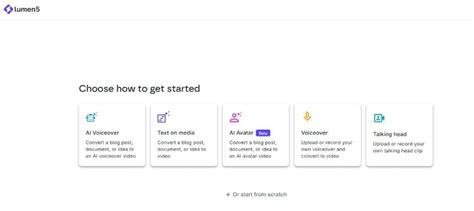 Lumen5 нейросеть для создания видео по тексту «plaan