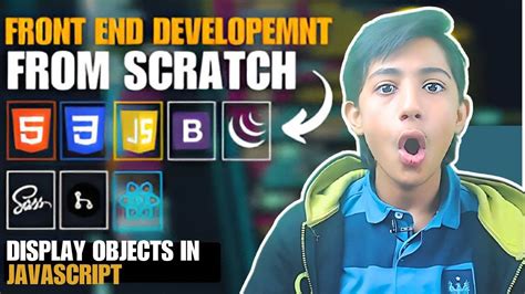 display objects in javascript {frontend web development full course from scratch} youtube