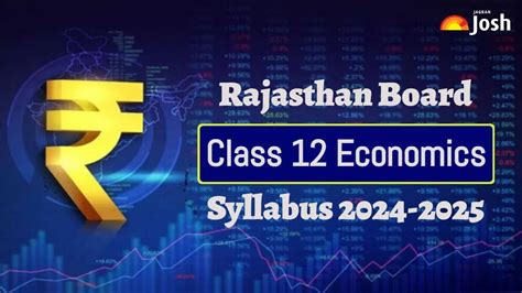 Rbse Class 12 Economics Syllabus 2024 2025 Download In Pdf
