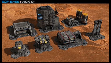 Scifi Base Pack 01