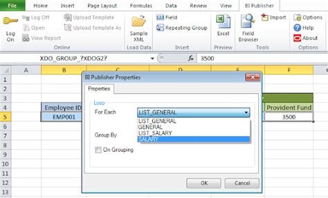 Oracle Applications Technical Creating Excel Template For Oracle Applications