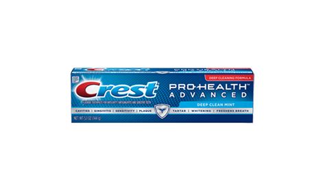 Crest Toothpaste Earns Ada Seal Of Acceptance