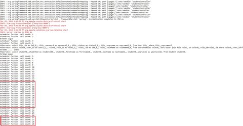 Java Spring Scheduler Is Executing Twice I Am Using Spring Security If I Remove Context
