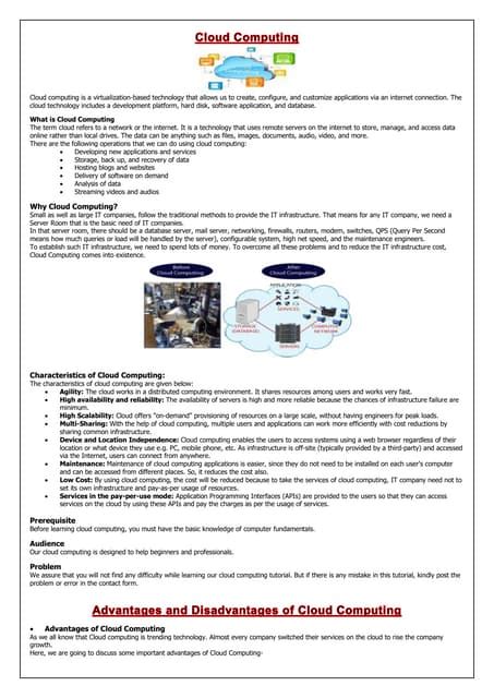 Unit I Introduction To Cloud Computingpptx
