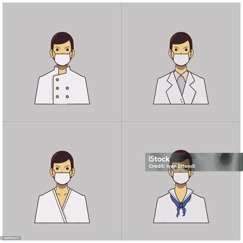 캐릭터 사람 스타일 사람 얼굴 프로필 기호 비즈니스 아이콘 아바타 세트 그래픽 의류 Ui 앱 벡터 일러스트 모델 요소 경영자에