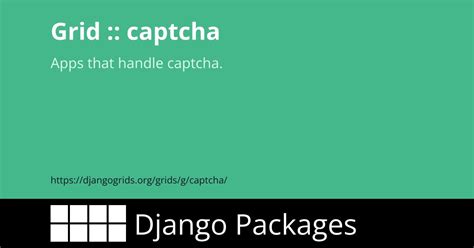 Django Packages Captcha Grid Packages