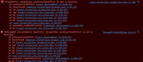 failing to print a pdf file generated with react pdf library weird