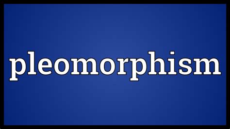 What Is Pleomorphism Symbiopathic Biological Health Group Corp