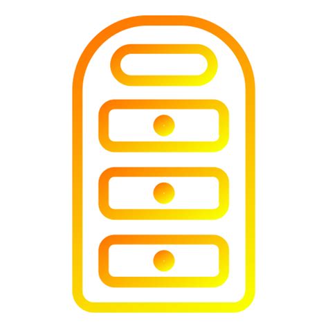 Keyless Generic Gradient Outline Icon