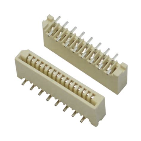 Factory Customized 1 0 Mm Pitch FPC Connector Vertical SMT 4pin 30 Pin Non Zif FFC FPC