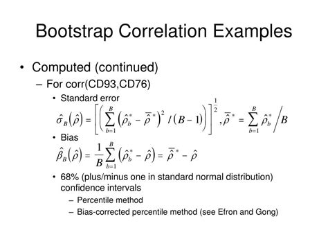 Ppt Permutation Procedures Bootstrap Methods And The Jackknife