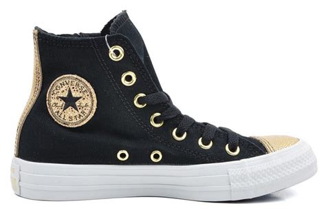 匡威 542617408黑高帮帆布女鞋converse All Star系列匡威帆布鞋conslive运动城