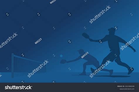 쿨 벡터 편집 가능한 픽볼 더블 스톡 벡터 로열티 프리 2221900249 Shutterstock