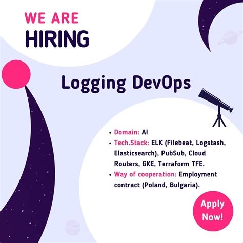 Mariia Minaieva On Linkedin 🧐 Logging Devops Engineer Is Needed We Are Looking For Logging Devops…