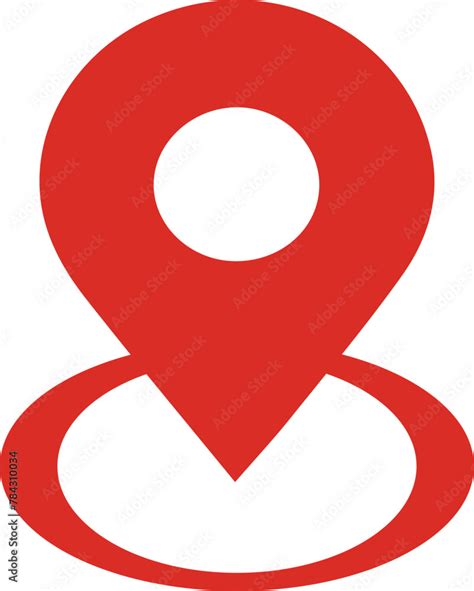 Map Marker Pointer Icon Set Location Pin Icon Map Pin Place Marker Location Icon Stock