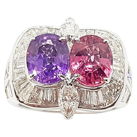 Wild Orchid Wonder Natural Purple Pink Sapphire Ring For Sale At