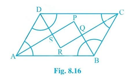 [solved] Show That The Bisectors Of Angles Of A Parallelogram Form A Rect