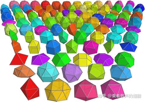 【杂乱无章】各种多面体的美图。 知乎