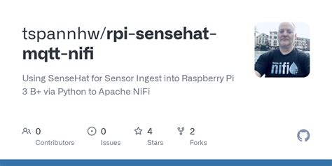 Github Tspannhw Rpi Sensehat Mqtt Nifi Using Sensehat For Sensor Ingest Into Raspberry Pi
