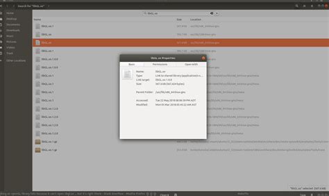 C Linking An Opengl Library Fails Because It Cant Open Libglso