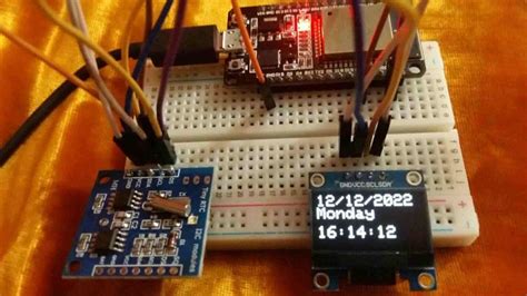 Esp Real Time Clock Rtc Using Ds Module And Display On Oled Real Time Clock