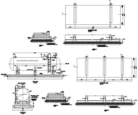 Tank Section Plan And Section Autocad File Cadbull My Xxx Hot Girl