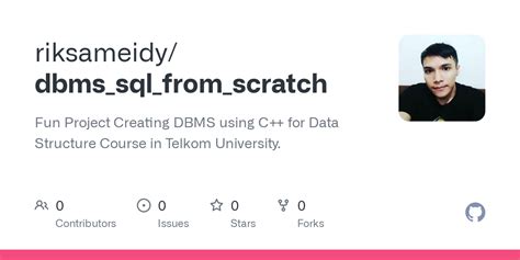 github riksameidy dbms sql from scratch fun project creating dbms using c for data