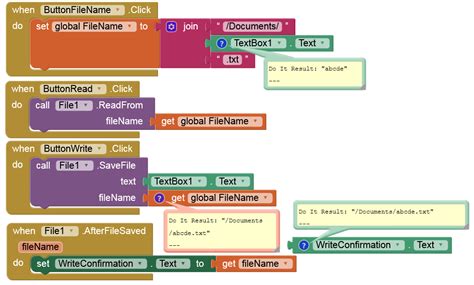 Ai2 Files Block Shared Scope File Storage Cannot Read Write Text Files To Media Folders