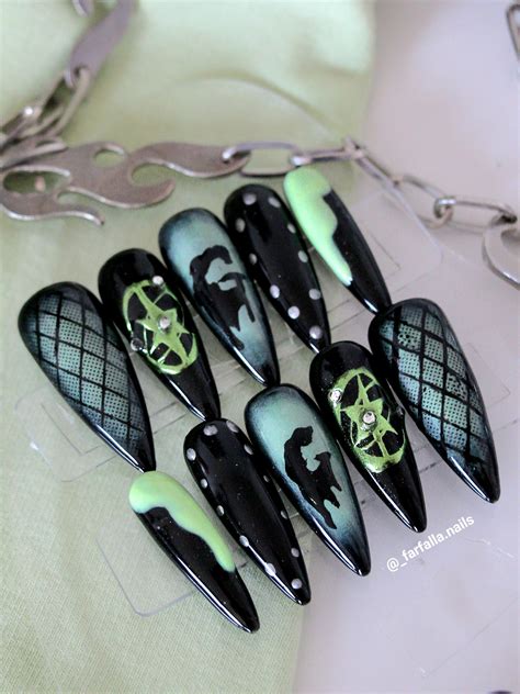 Gnarly Katseye Press On Nails Arte Para Uñas Kawaii Uñas