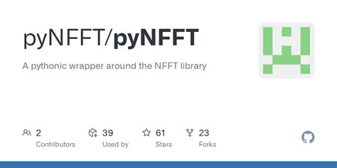 Github Pynfftpynfft A Pythonic Wrapper Around The Nfft Library