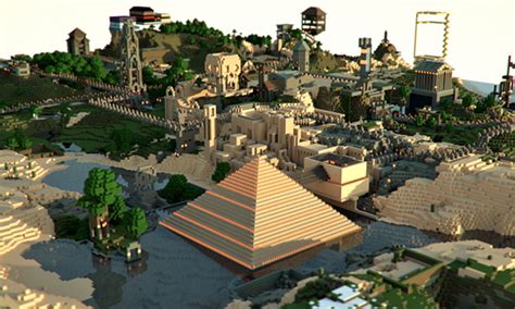 Minecraft And Octane Render On Behance