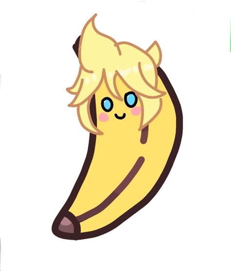 Kagamine Len Chibi Banana Kagamine Len Chibi Banana