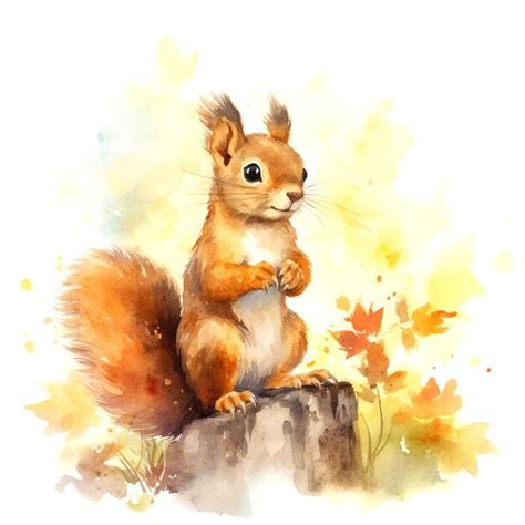 Premium Photo Design Of Squirrel