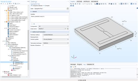 Error Failed To Find A Solution Segregated Step 1 System Matrix Is Zero