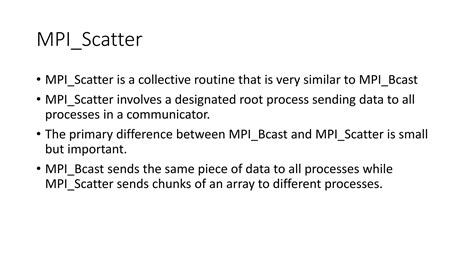 Mpi Collective Communication Operations Pptx Computing Technology