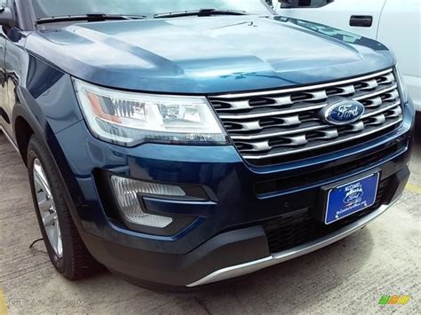 2016 Blue Jeans Metallic Ford Explorer Xlt 114243250 Photo 20