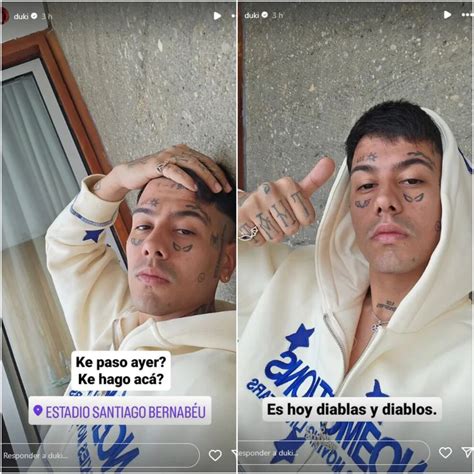 El Divertido Video De Duki Entrenando Con Emilia Mernes Antes Del Show En El Santiago Bernabéu