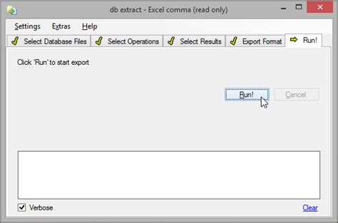 Db Extract Data Extraction — Klippel Manual 20 Documentation