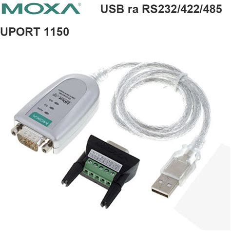 Moxa Uport 1150i 1 Port Rs 232 422 485 Usb To Serial Converters