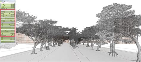Parametrically Defined Geometry Of The Main Road And The Tree Library Download Scientific Diagram